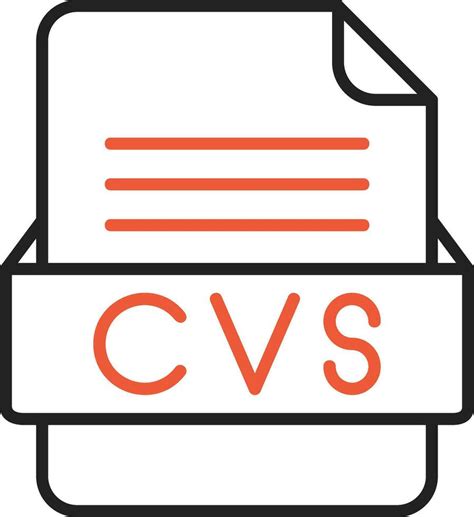 Cvs File Format Vector Icon 29464499 Vector Art At Vecteezy
