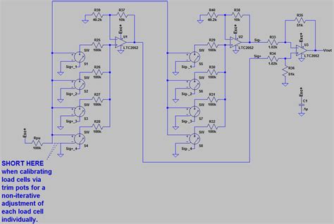 Analog Bits Analog Combinator Circuit For Load Cells Education DigiKey TechForum An