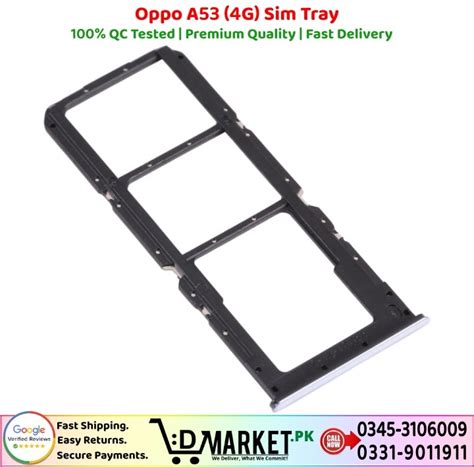 Oppo A53 4G Sim Tray Original 2025 Exclusive