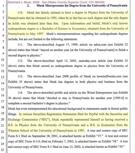 Reporter Outlines Elon Musks History Showing He Lied About Physics Degree And Was Inus