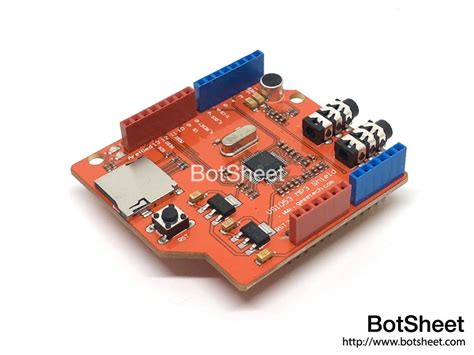 Arduino Vs1053 Mp3 Shield 音樂擴展板 Botsheet