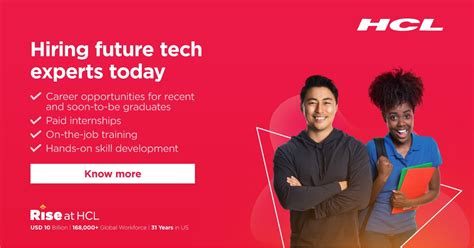Hcltech On Linkedin Rise At Hcl Join One Of The Fastest Growing Tech Companies Hcl