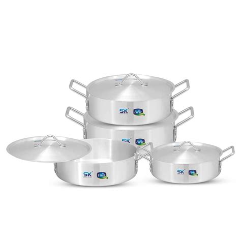 Aluminum Fish Pot Set 8 Pieces Durable Cookware For Perfect Meals