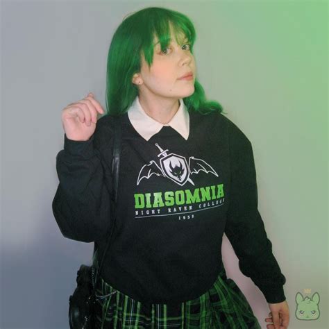 Twst Dorm Crewneck Sweater Heartslabyul Twisted Wonderland Inspired