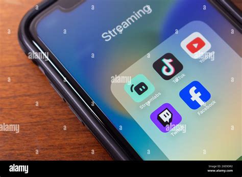 Streamlabs Tiktok Youtube Twitch And Facebook Apps Seen In An App Store Streamlabs Is An App