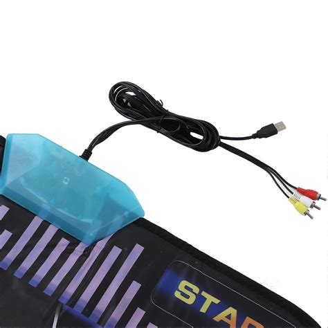 Single Person Dance Mat Remote Control High Definiition Pc Tv Av Cable Musical Dancing Mat For