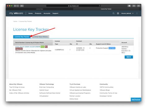 How To Use Vmware License Key Tracker And Track Your License History Techcrumble