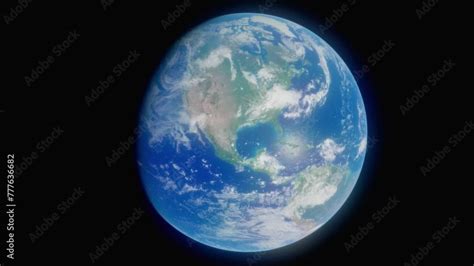 High In Orbit View Of The April 8th 2024 Solar Eclipse As Seen From