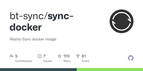 github bt sync sync docker resilio sync docker image