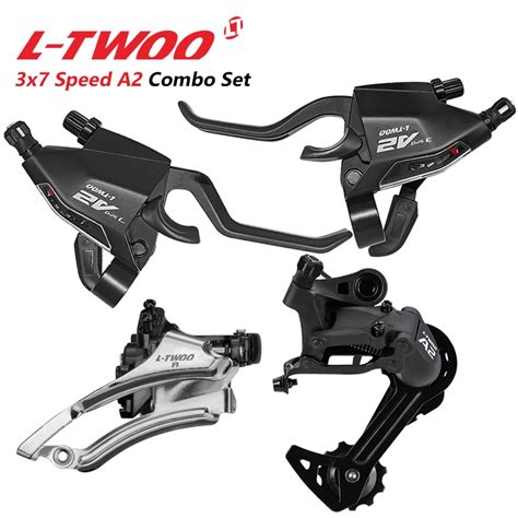 LTWOO A2 Combo 3x7 Speed 21 Speed Combo Shifter Lever Rear Derailleur ...