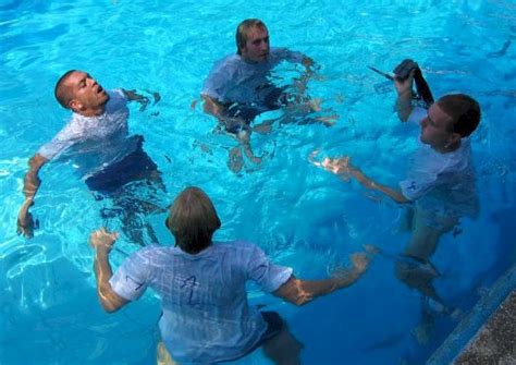 April Teaching Swim Lessons