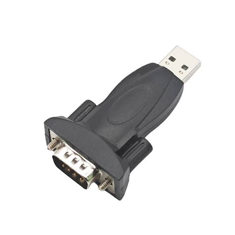 Industrial Connectors Usb Rs232 Serial Cable Db 9pin Male Usb Serial Cable Supports Pl2303 Ch340