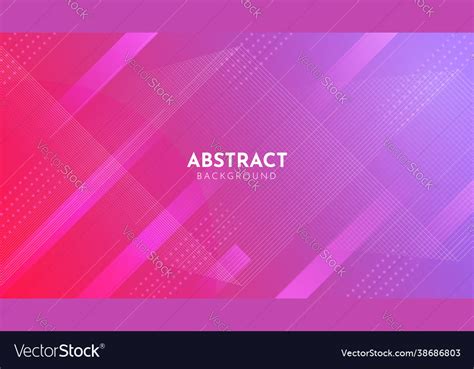 Abstract Background Colorful With Geometric Lines Vector Image