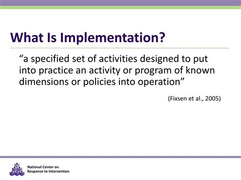 PPT RTI Implementer Webinar Series Implementing Response To Intervention RTI PowerPoint