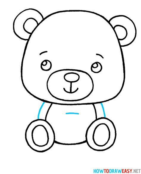 How To Draw A Teddy Bear How To Draw Easy