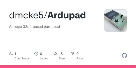 GitHub Dmcke Ardupad Atmega U Based Gamepad