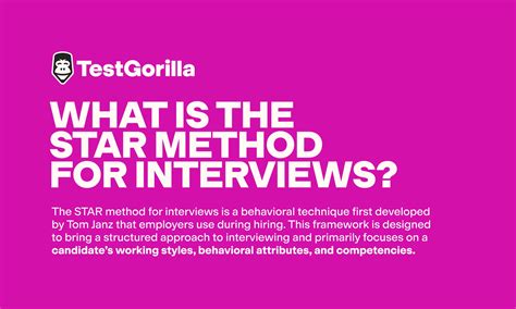 How To Use The Star Method For Interviews Testgorilla