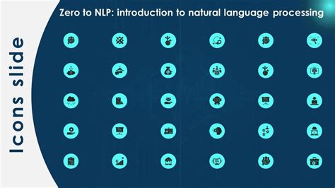 Icons Slide Zero To Nlp Introduction To Natural Language Processing Ai Ss V Ppt Powerpoint