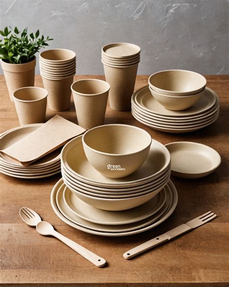 Certified Compostable Tableware Greenworks Bio