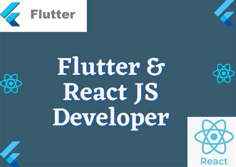 Develop Mobile App For Ios And Android With Flutter And React Js By