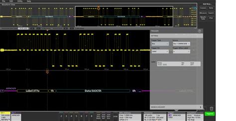 serial triggering and analysis tektronix
