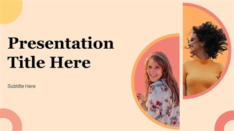 Color Palette With Five Shade Tequila Goldenrod Koromiko Geraldine Froly Ppt Template