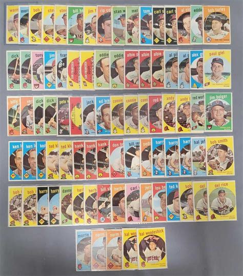 Eighty Five 1959 Topps Common Baseball Cards 0141 On Aug 13 2022