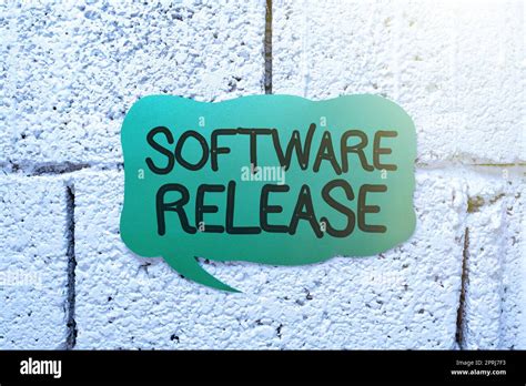 Conceptual Display Software Releasesum Of Stages Of Development And Maturity For Program
