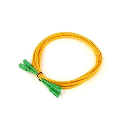 Simplex Duplex SC APC Fiber Optic Patch Cord WAD ONE