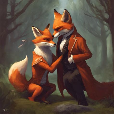 How An Anthro Female Fox Fought Fanart