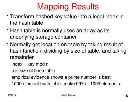 Ppt Topic 22 Hash Tables Powerpoint Presentation Free Download Id