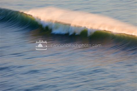 Wave Curl Abstract Cannon Beach Photo