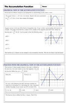 AP Calculus The Accumulation Function Complete Lesson By Grab A Pencil