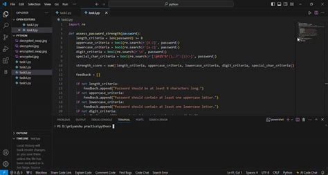 Priyanshu Raj On Linkedin Task3 Python Security Passwordstrength Softwaredevelopment