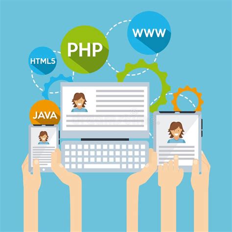 Programming Language Stock Vector Illustration Of Languages 59075256
