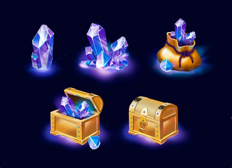 Game Icons Gems On Behance