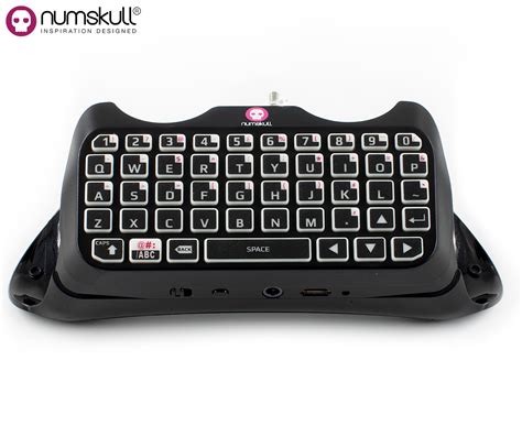 Numskull Sony Ps4 Bluetooth Keyboard Chatpad For Dualshock 4 Wireless Controller Au