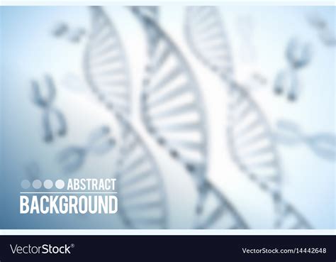 Abstract Background Dna Molecule With X Royalty Free Vector