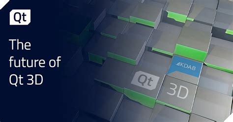 the future of qt 3d r qtframework