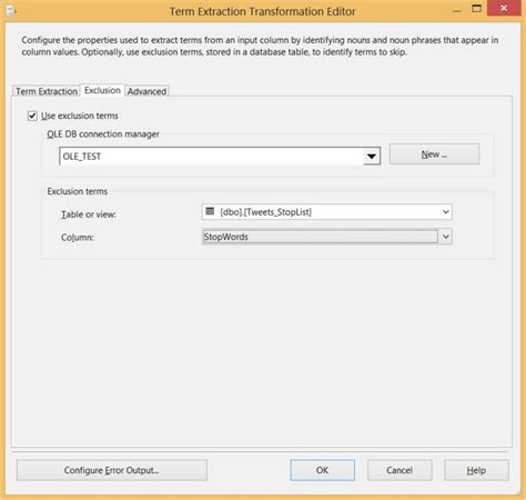 Simple Text Mining With The Ssis Term Extraction Component Artofit