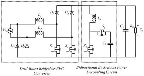 Electronics Free Full Text Bridgeless Pfc Converter Without Electrolytic Capacitor Based On