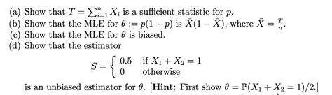 Solved 2 Suppose X1 Xn Are Independent And Chegg Com