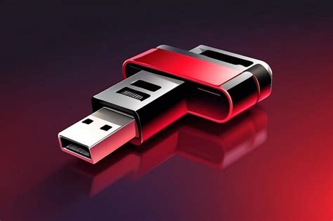 Premium Photo Usb Flash Memory Drives Isolated On White 3d Rendering