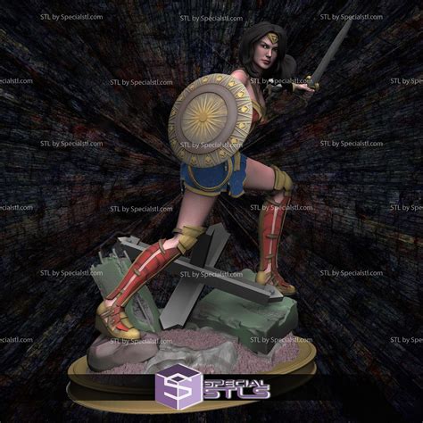 Wonder Woman Stl Files In Action Specialstl