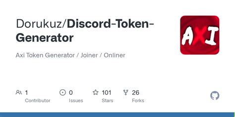 GitHub Dorukuz Discord Token Generator Axi Token Generator Joiner Onliner