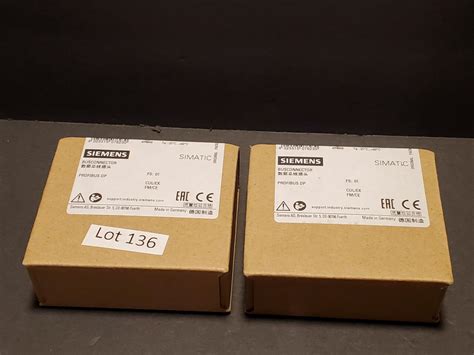 Lot Of 2 Siemens Bus Connector