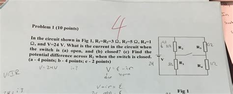 Solved Problem points Γβη R In the circuit shown in Chegg