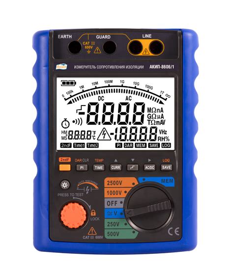 АКИП-8606/1 АКИП Измеритель сопротивления изоляции купить в Санкт ...