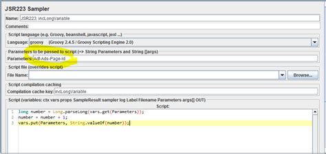 Groovy Increment User Defined Variable In Jmeter Stack Overflow