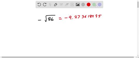 solved use a calculator to find each square root to the nearest tenth